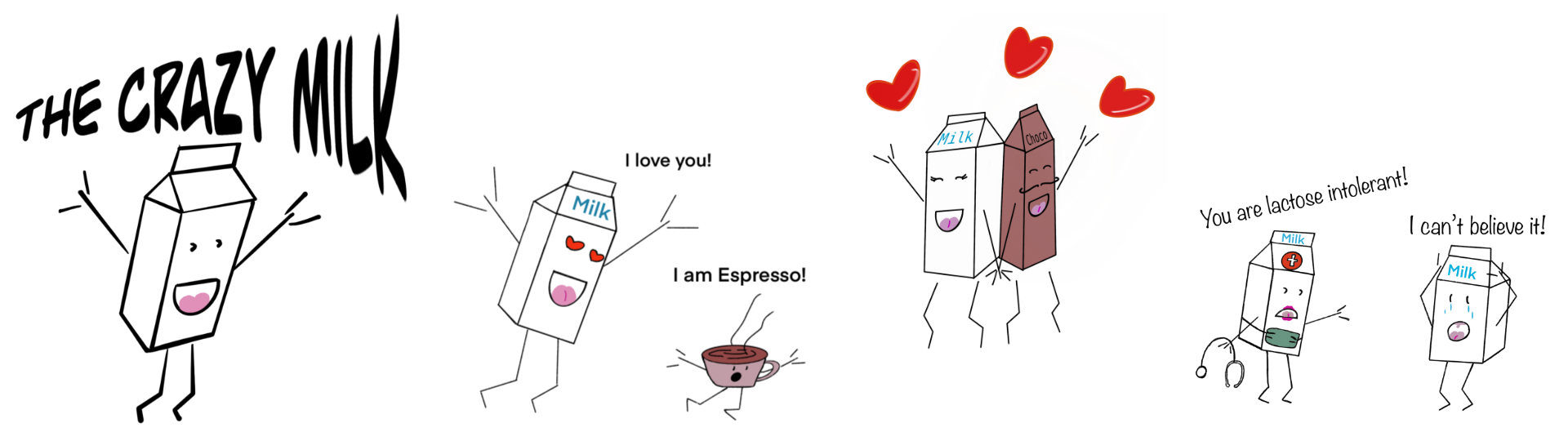 Introducing The Crazy Milk Series: Where Whimsy Meets Dairy! – eTatos.com